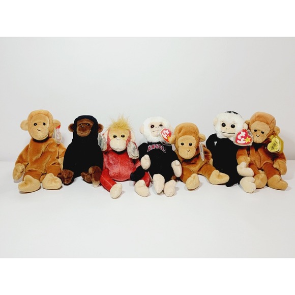 Ty | Toys | Ty Original Beanie Babies Bongo Congo Gorilla Mooch Rally ...
